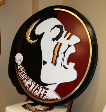 Fsu Seminole Head Logo